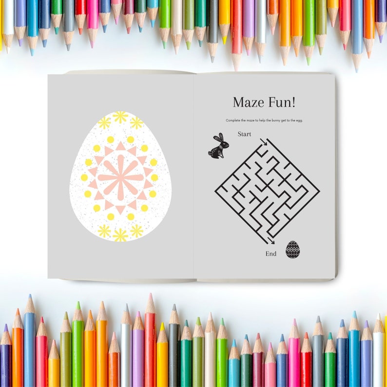 50 Easter Kids Activities Easter Printable Activity Printable Activity ...