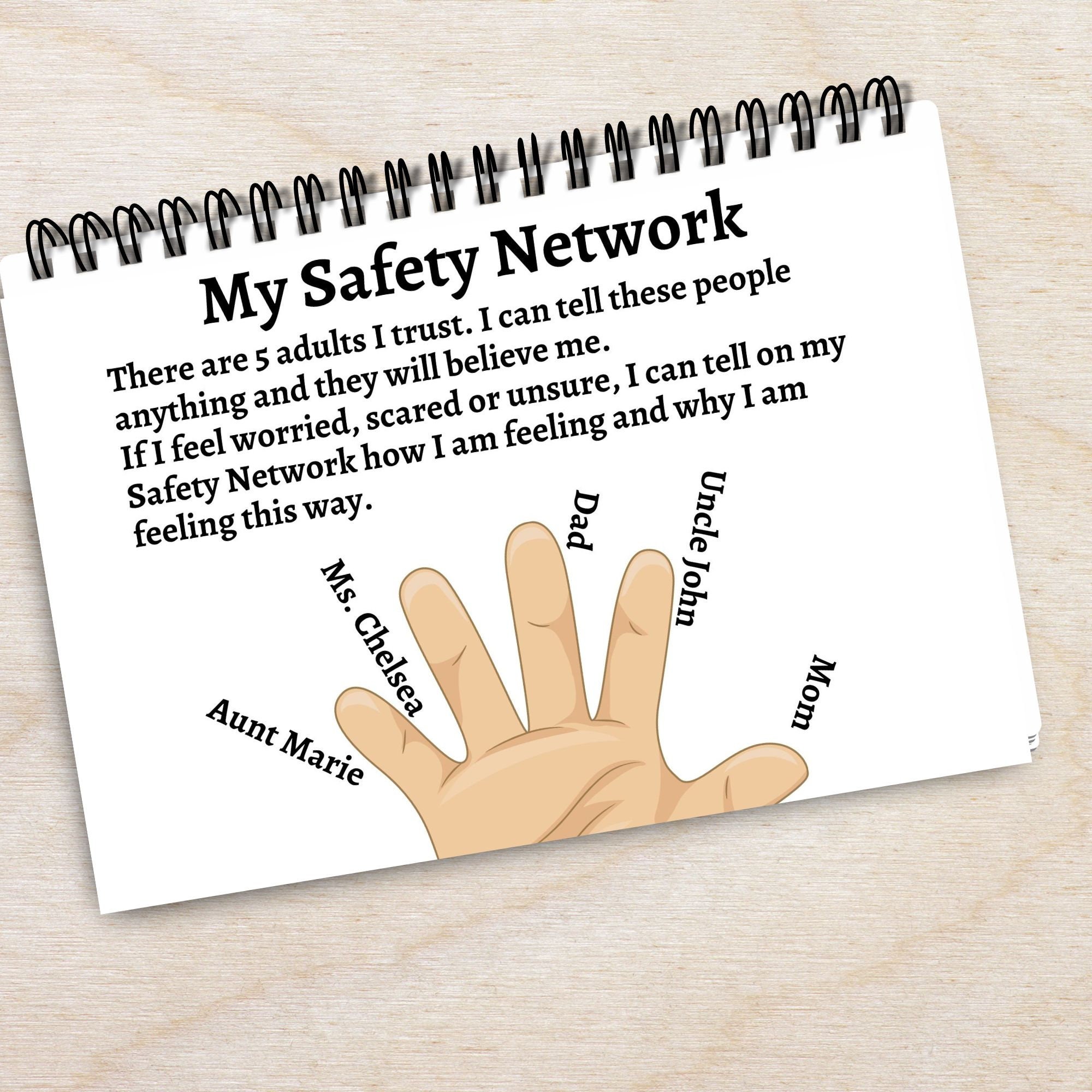 Body Safety Kids Busy Book Preschool Learning Homeschooling Preschool ...