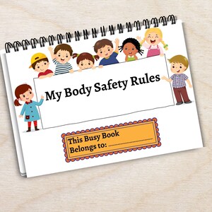 Kids Therapy Tool Body Safety Worksheets Safety Plan Psychologist ...