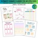 Printable Editable SUMMER Planner Bundle Summer Calendar Summer ...