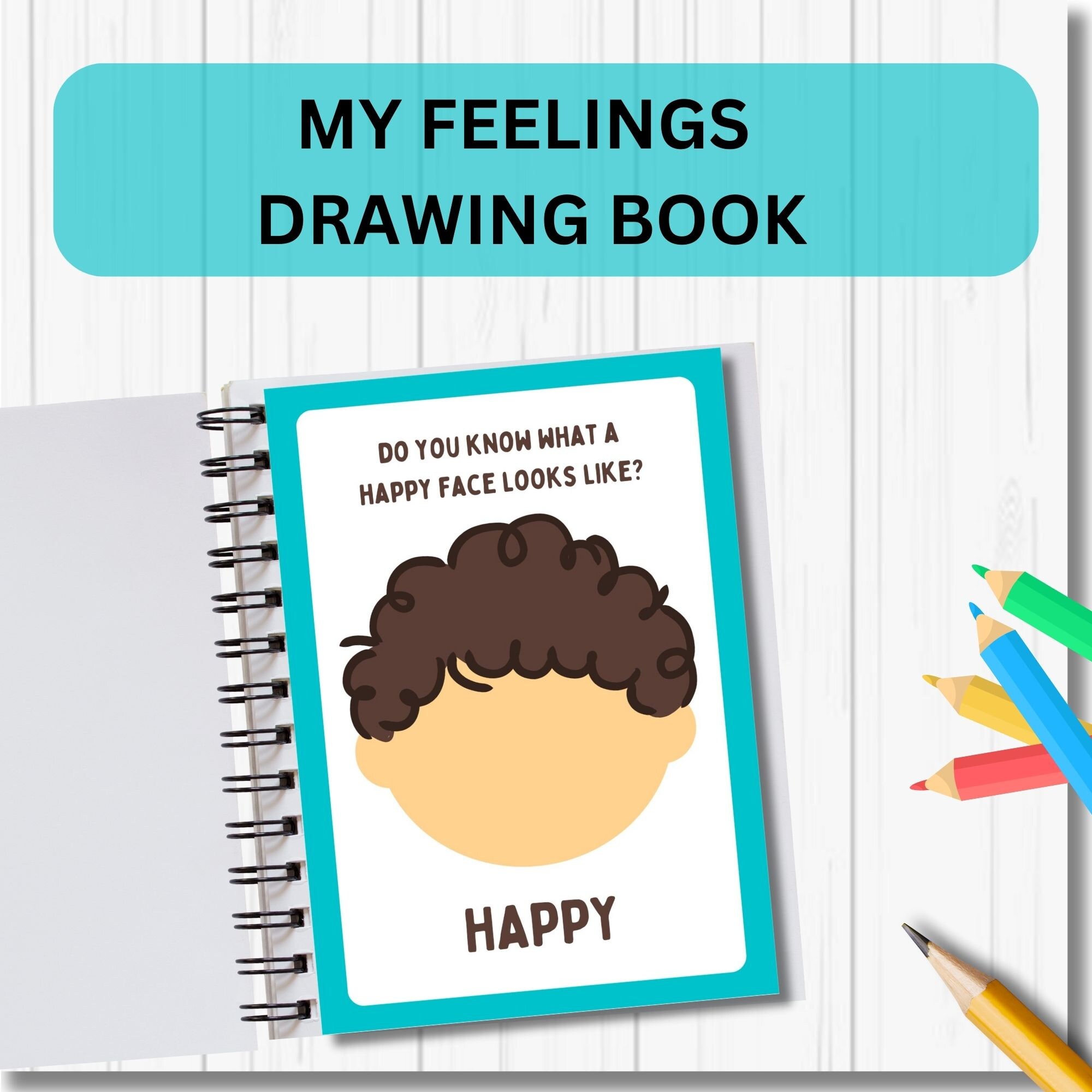 Emotions Activity for Kids Toddler Emotions Chart Homeschool Autism ...