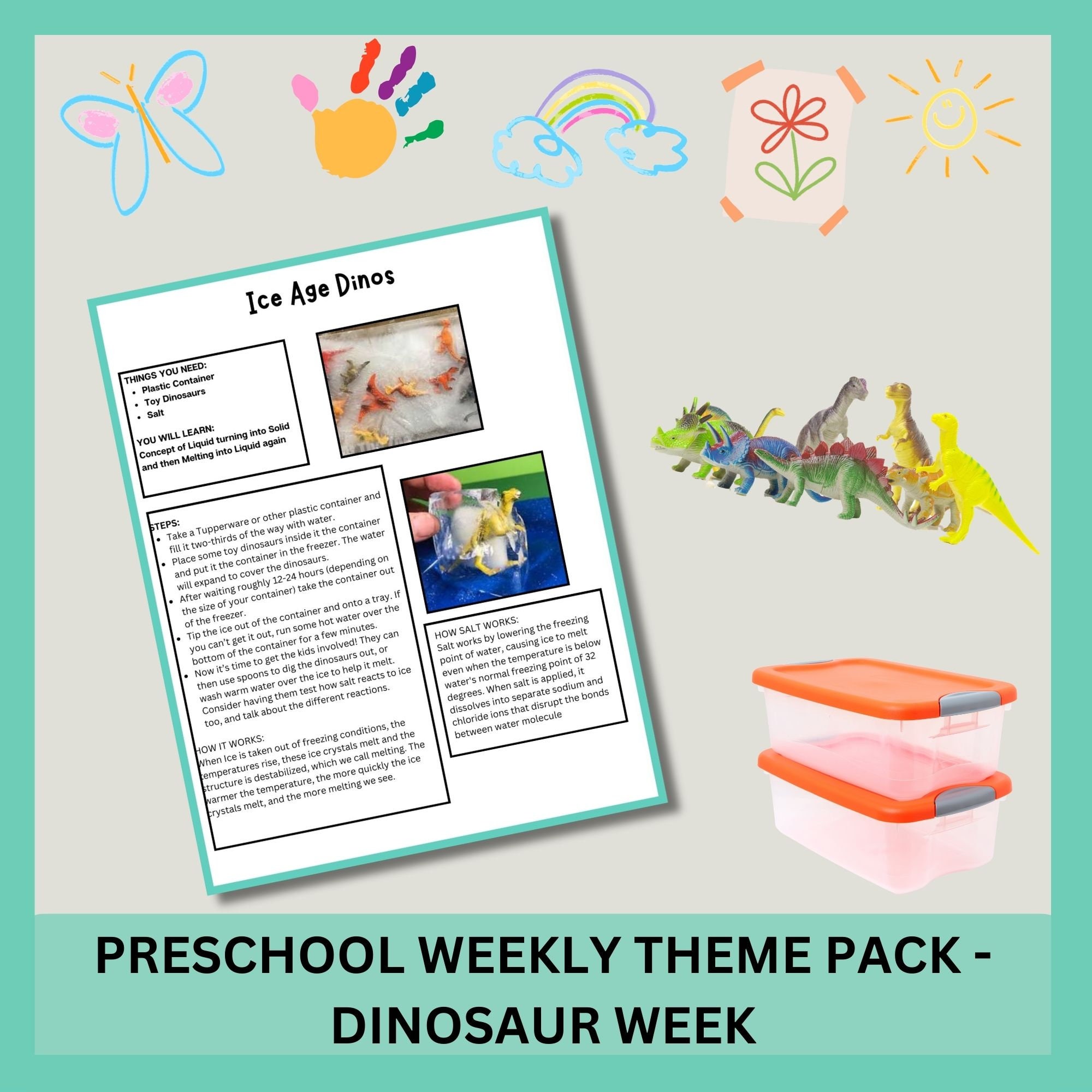 Dinosaurs Preschool Curriculum Preschool Worksheets Homeschool ...