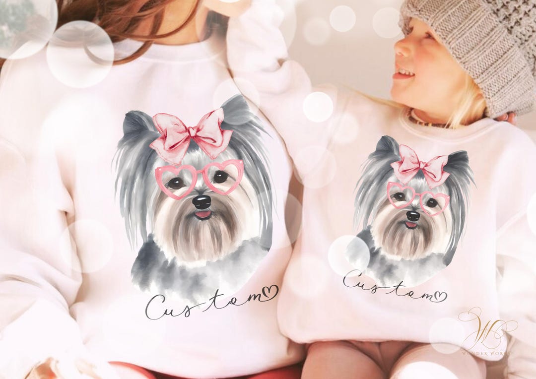 Custom Dog Portrait Custom Dog Coquette PNG Coquette Valentines PNG ...