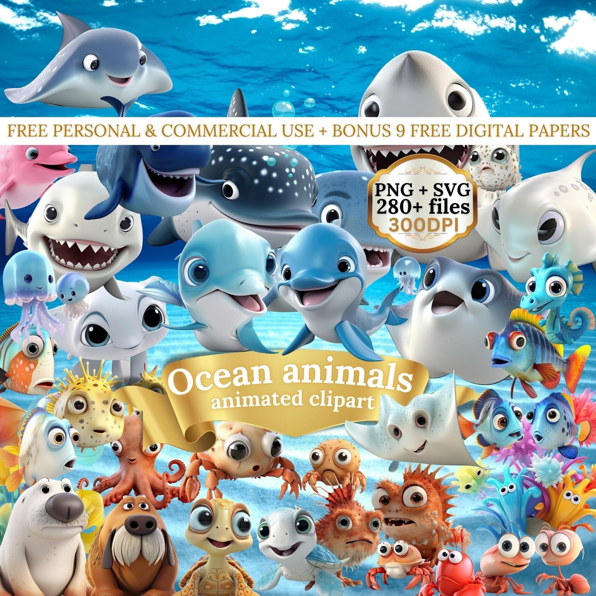 Cute Ocean Animals Real
