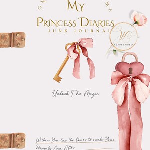 Pink Princesses Watercolor Clipart, Princess Clipart, Magical Kingdom ...