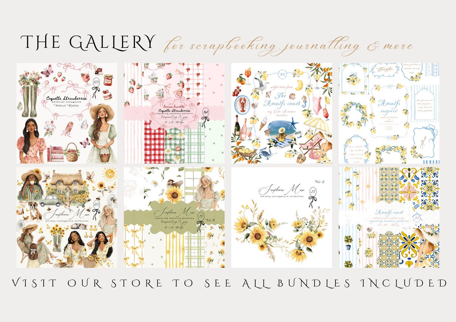 55K+ Whole Shop Clipart Mega Bundle: Commercial Use Entire Shop ...