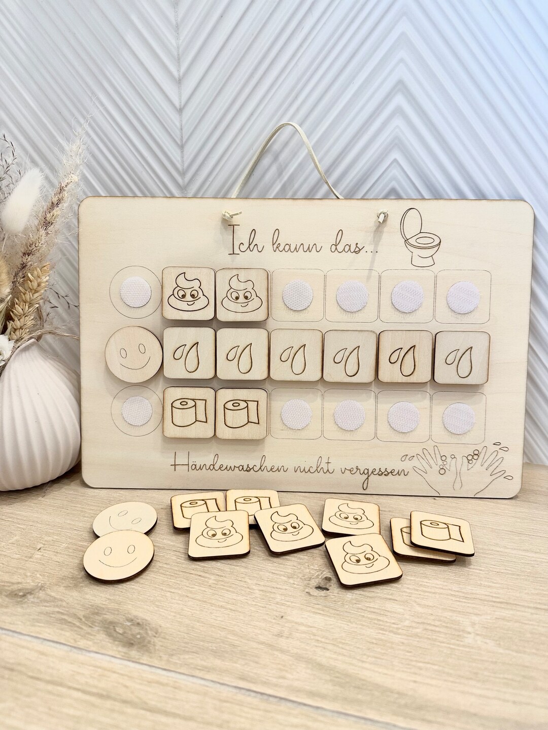 Toilet/potty Exercise Schedule for a Diaper-free Period, Kids Help - Etsy