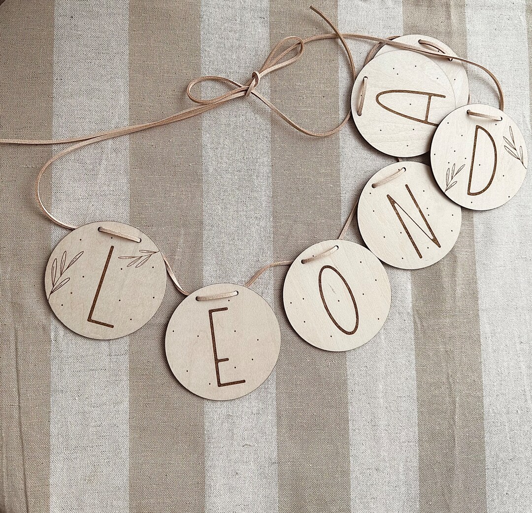 Personalized Pennant Chain, Children's Room Decoration, Home Decoration ...