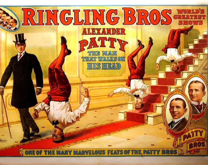 Victorian Circus Art Curated Collection of 125 Large and Colorful ...