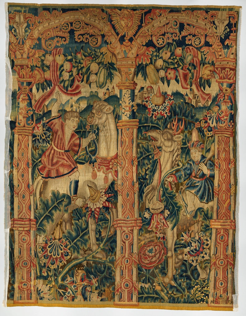 160 Images of Ornate European and Asian Tapestries of the Middle Ages ...