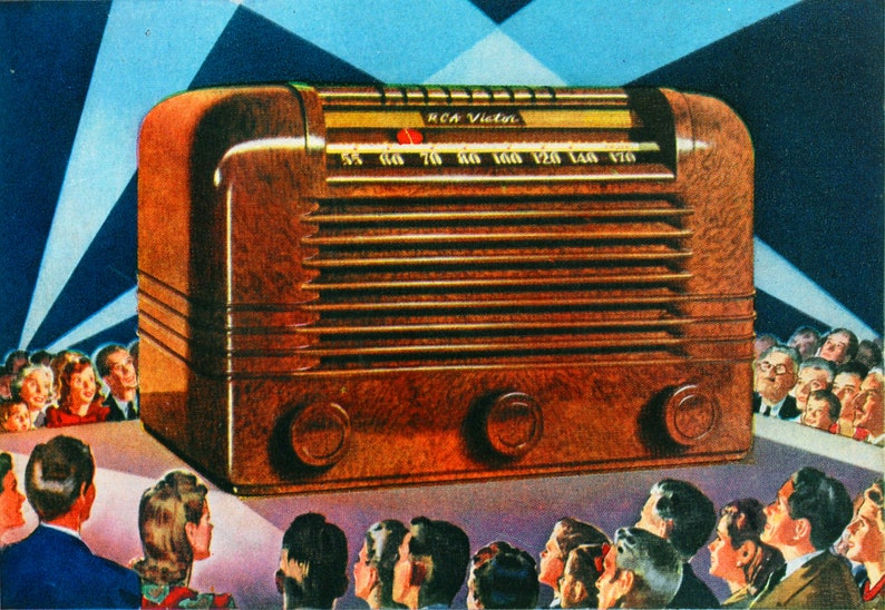 Curated Nostalgia Collection -100 Vintage Electronics Ads - TV, Radio ...