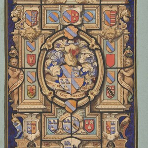 125 Historic Medieval Heraldic Design Coats of Arms Illustrations and ...