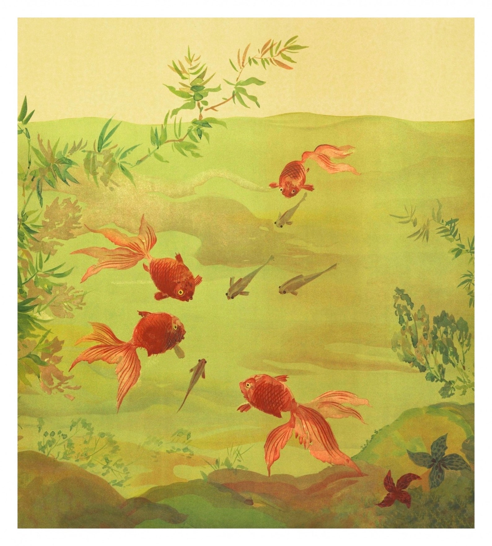 Japanese Zen Curated Collection 150 Serene Water Scenes 1800's Large ...