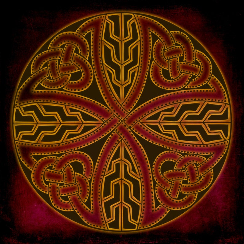 155 Celtic Art Illustrations -including Ancient Illuminated Manuscripts ...