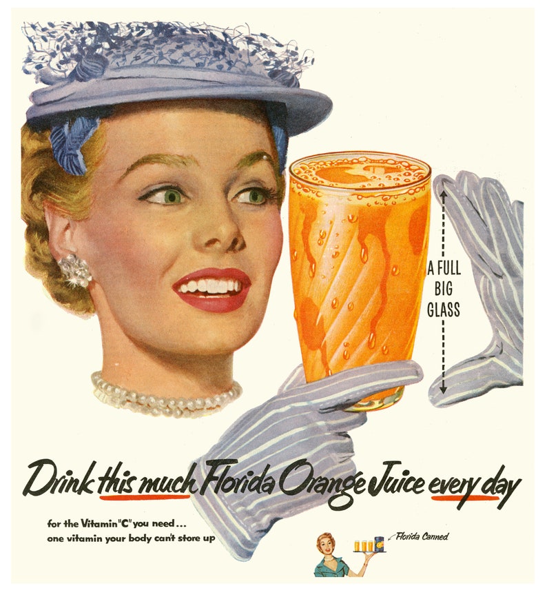 100 Retro 50's Ad Illustrations - A Large Assortment of All Manner of ...