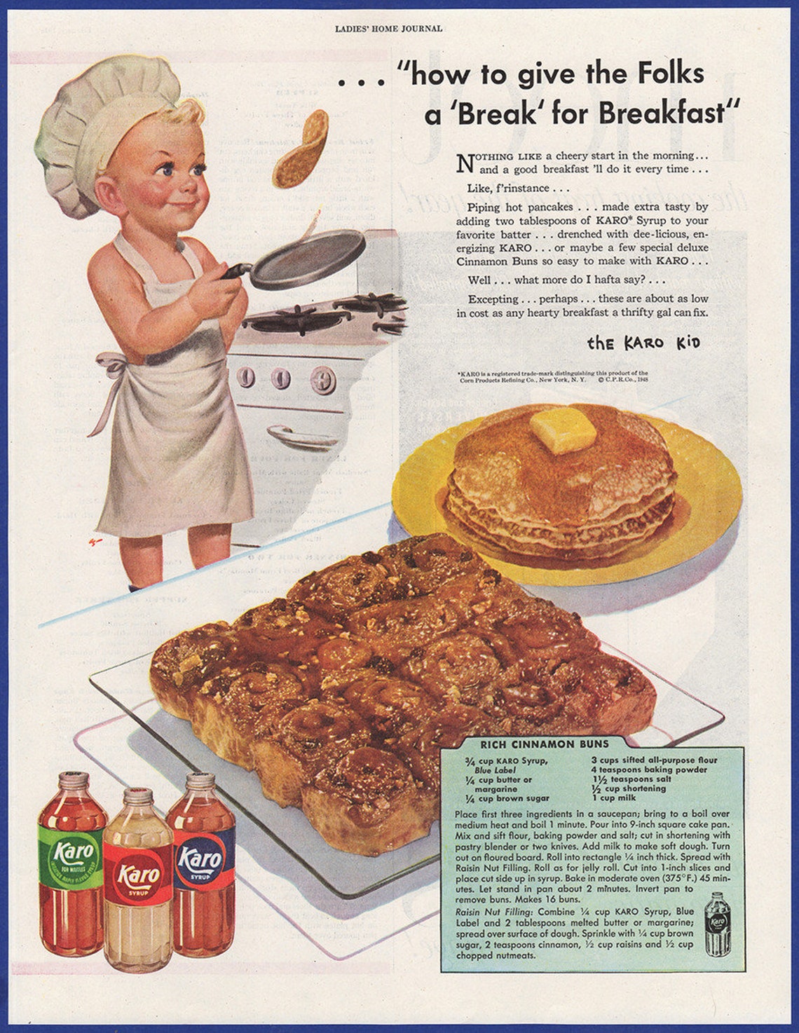 125 Large Vintage Baking Ads,illustrations and Recipes - Etsy