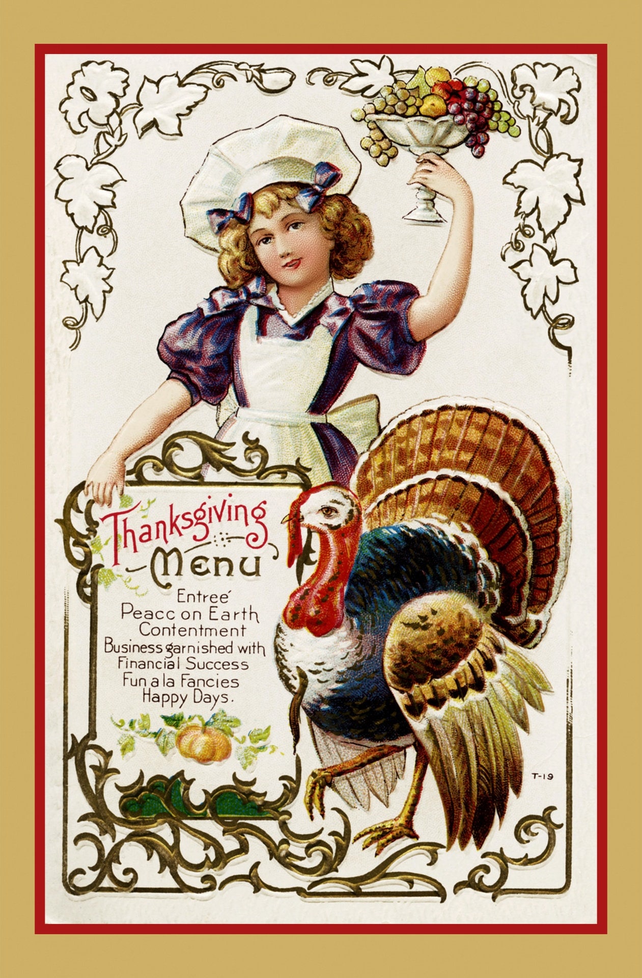 A Good Old-fashioned Thanksgiving - 70 Vintage Illustrations - Etsy