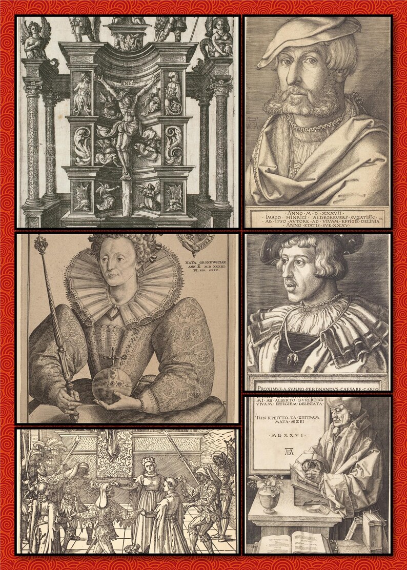 400 Historic Renaissance Book Pages, Maps, Architectural Design ...