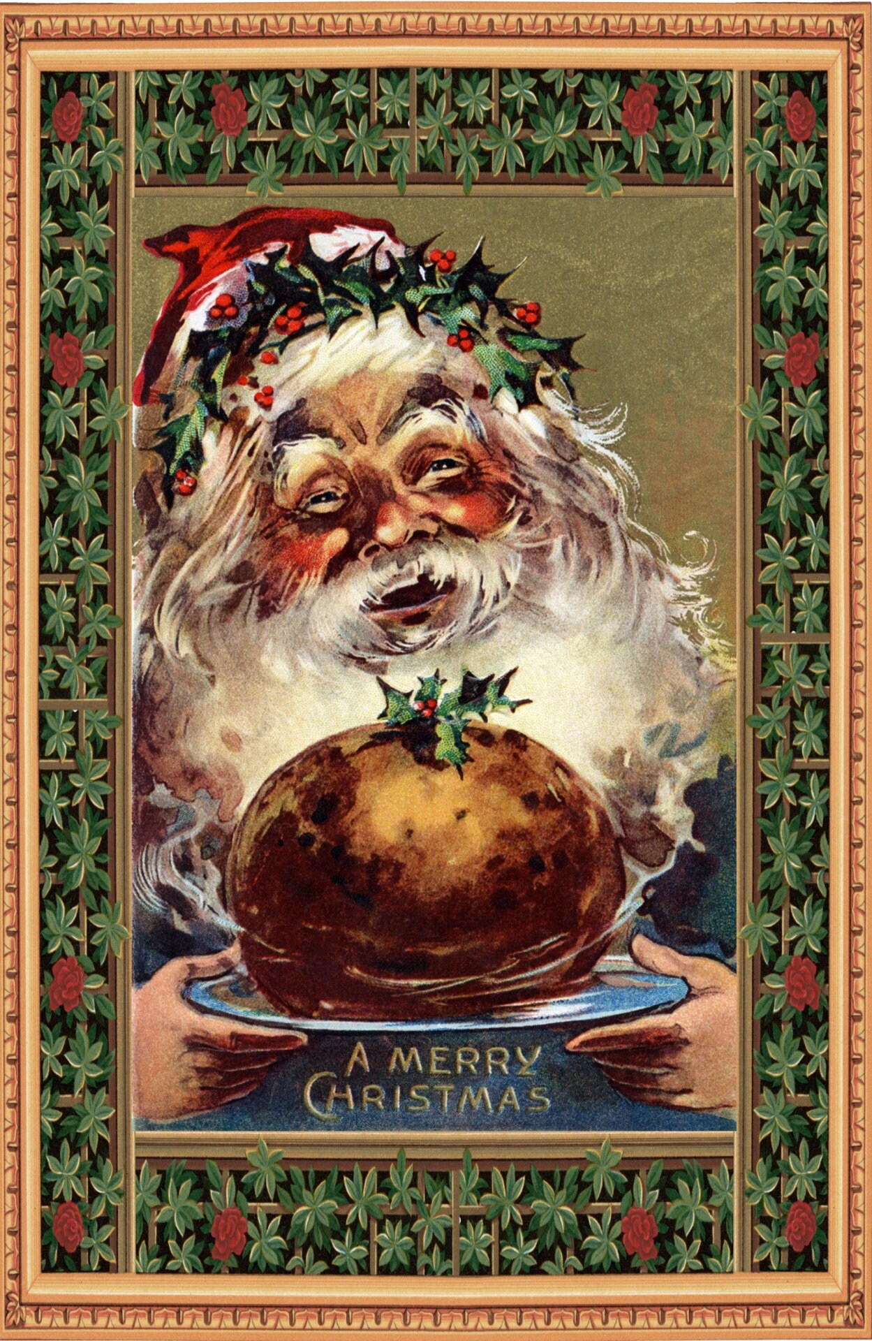 Victorian Santa Collection - 70 Graphics Derived From Vintage Christmas ...