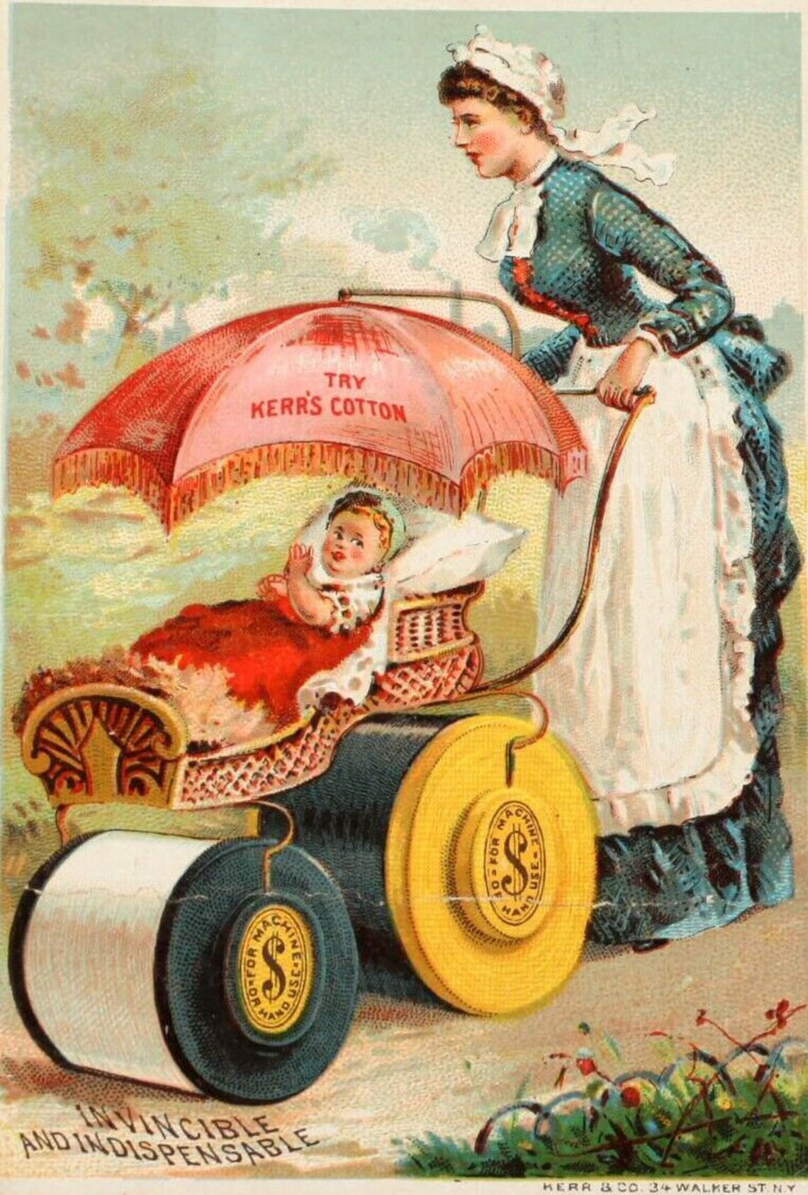 The Victorian Seamstress - 195 Vintage Victorian Trade Card and Ad ...