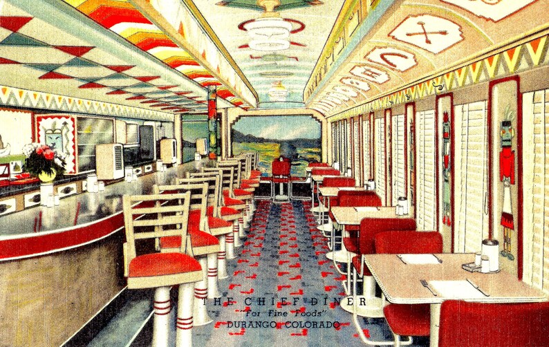 Retro Collection - Comfort Food on the Road - 100 Large Vintage Diners ...