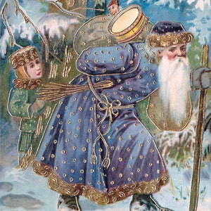 Victorian Santa Collection - 70 Graphics Derived From Vintage Christmas ...