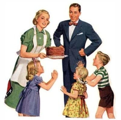 100 Nuclear Family in the Atomic Age - Vintage Ads and Illustrations of ...