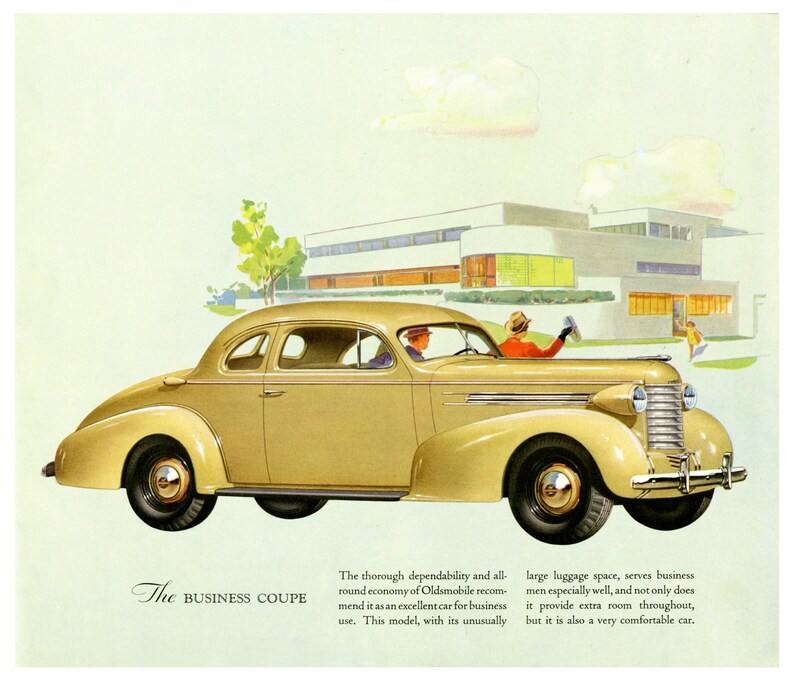 125 Vintage Car Illustrations - Pre-60s Published Advertisements in ...