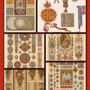 400 Historic Renaissance Book Pages, Maps, Architectural Design ...