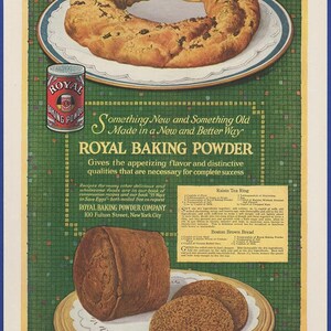 125 Large Vintage Baking Ads,illustrations and Recipes - Etsy