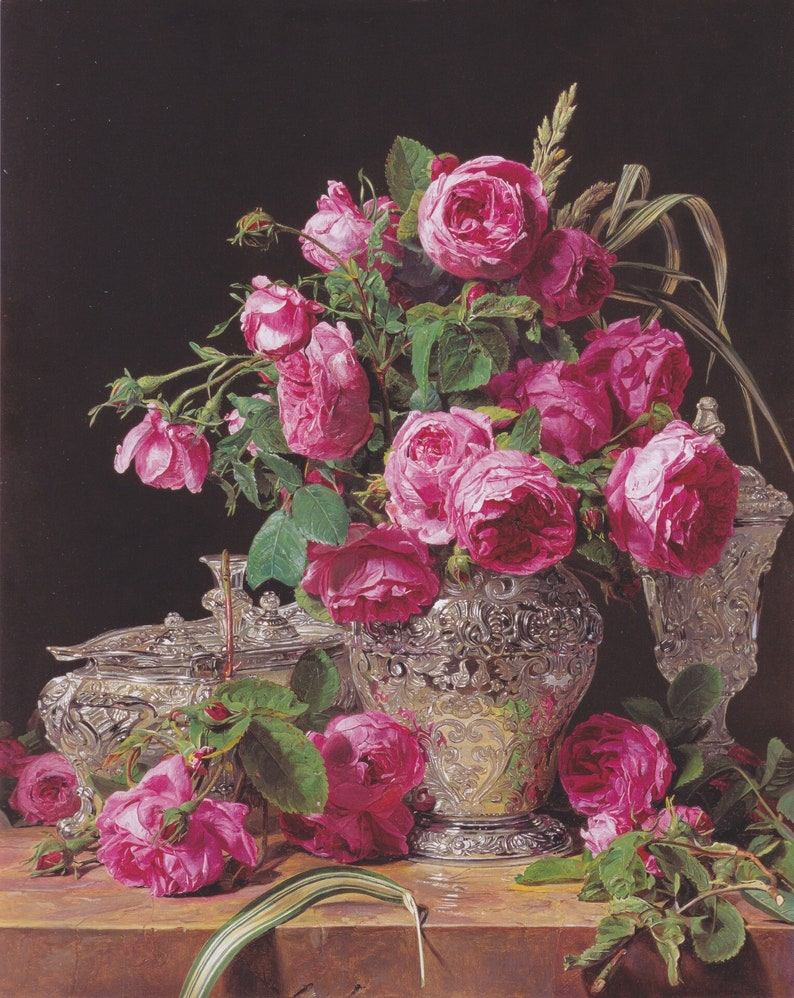 140 Flamboyant Victorian Floral Arrangements - Etsy