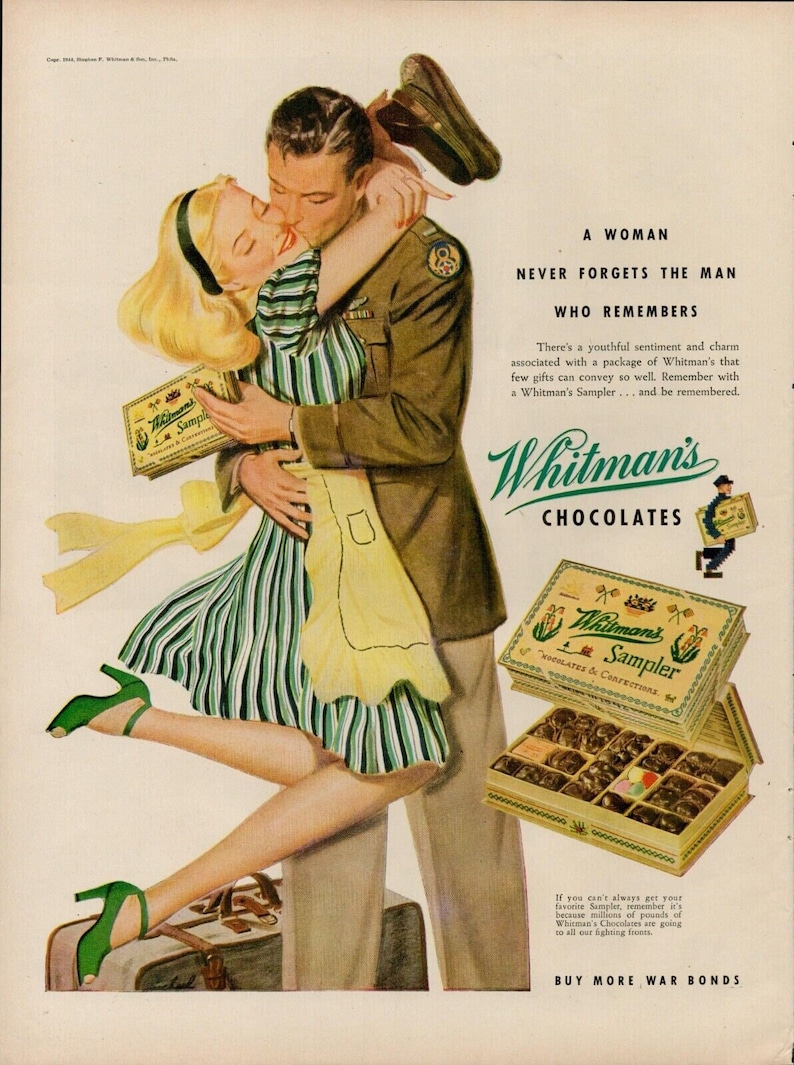 Retro Ad Art -100 Large Color Vintage Advertising Illustrations ...