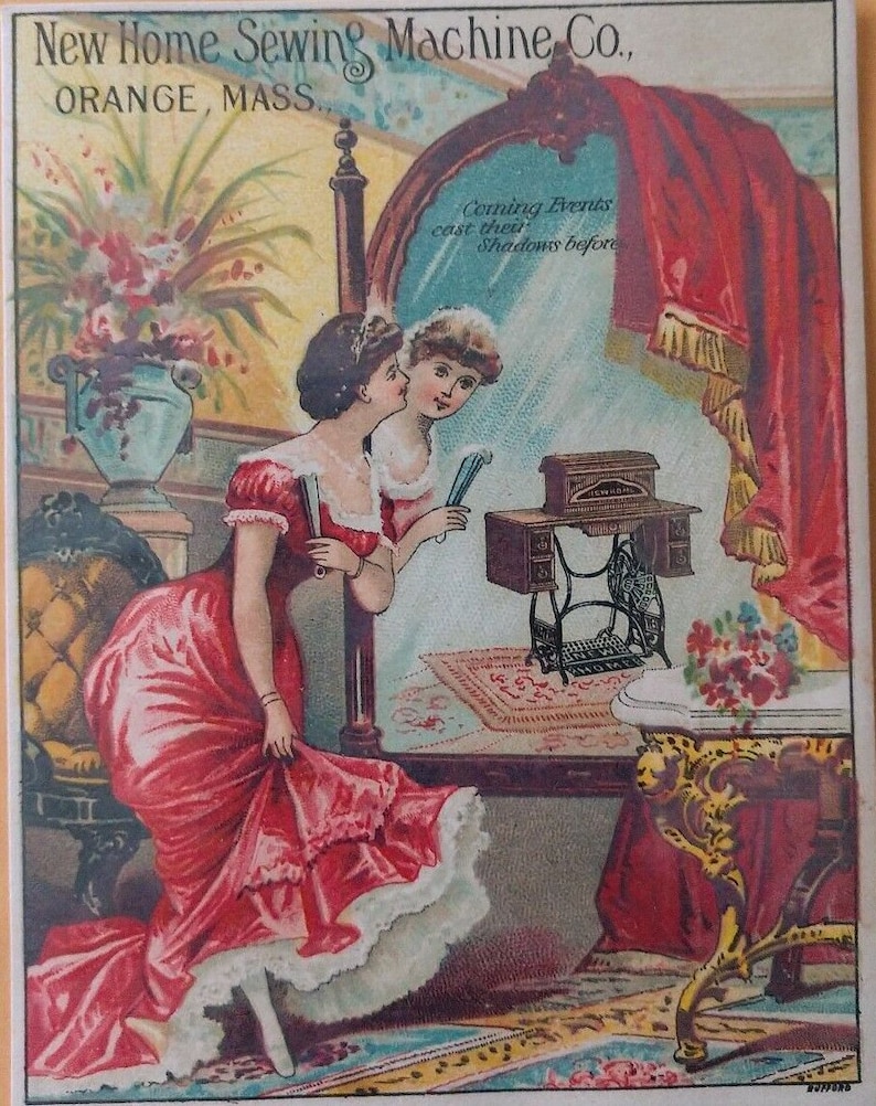 The Victorian Seamstress - 195 Vintage Victorian Trade Card and Ad ...