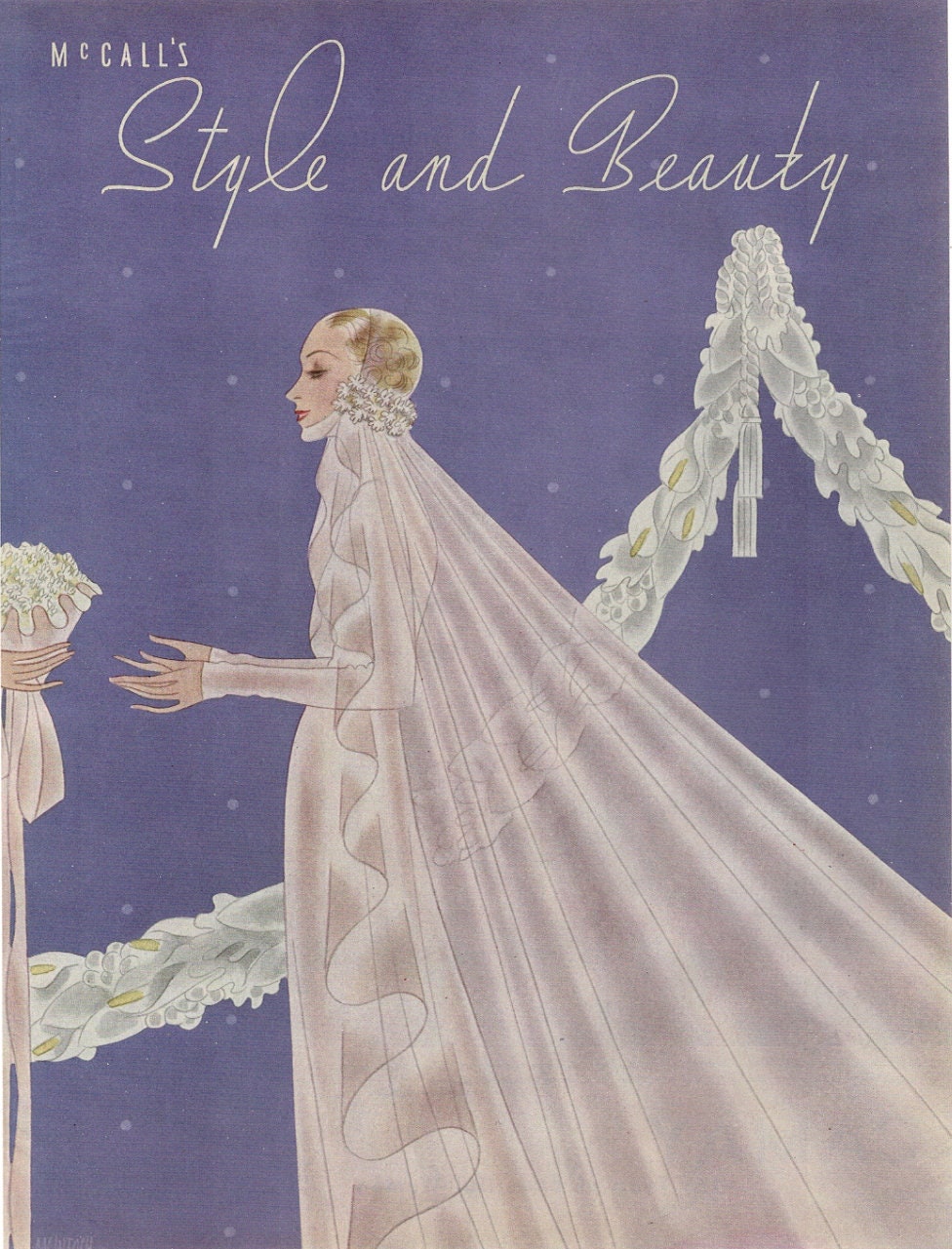 125 Vintage Bride Illustrations From New Bride to Expert Homemaker ...
