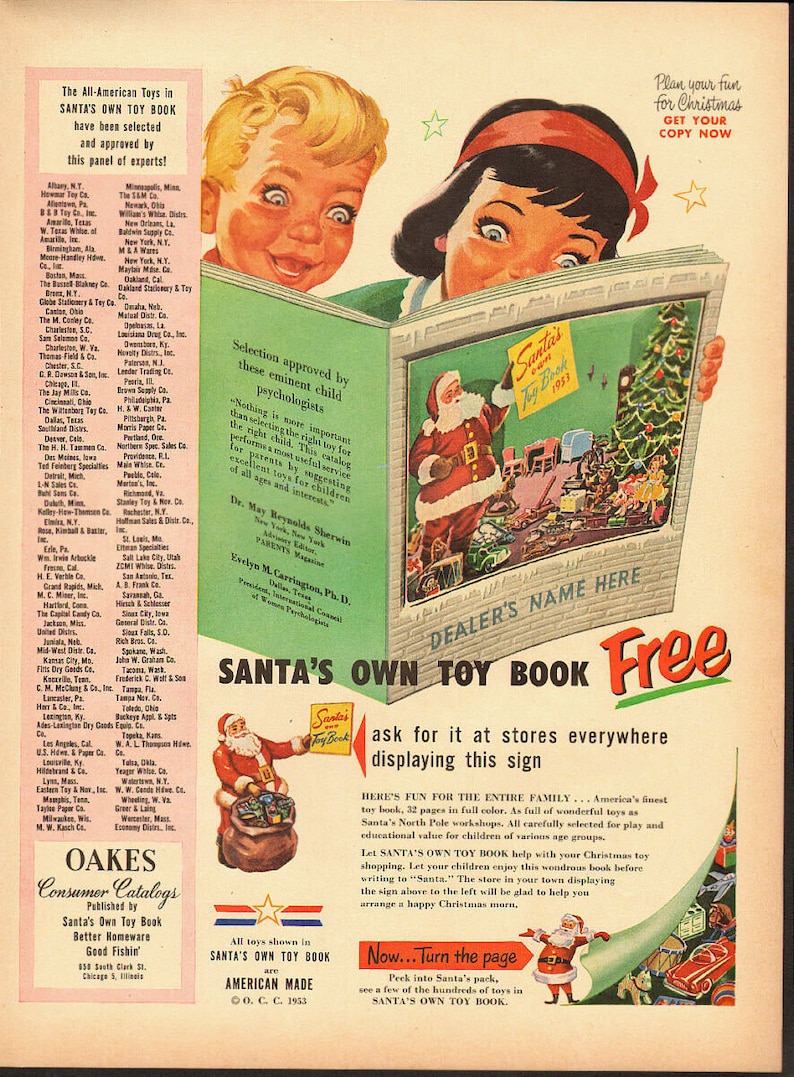 100 Retro Toy Ads Stuff on A Typical Baby Boomer's - Etsy