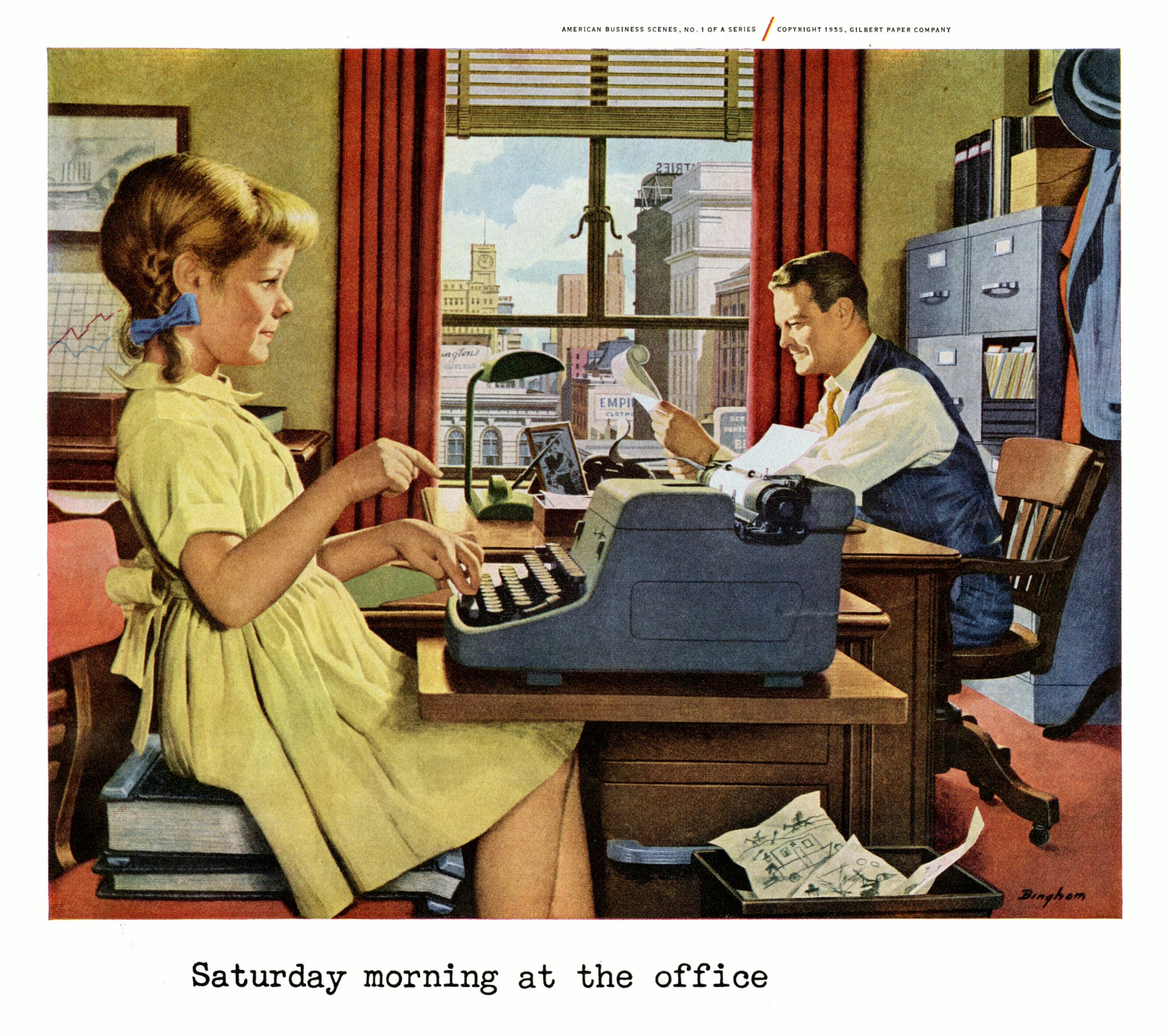 100 Retro 50's Ad Illustrations - A Large Assortment of All Manner of ...