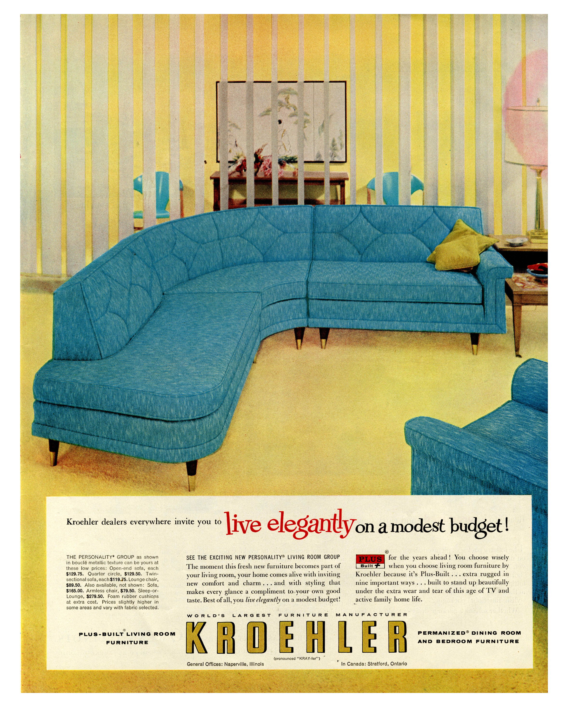 100 Retro 50's Ad Illustrations - A Large Assortment of All Manner of ...