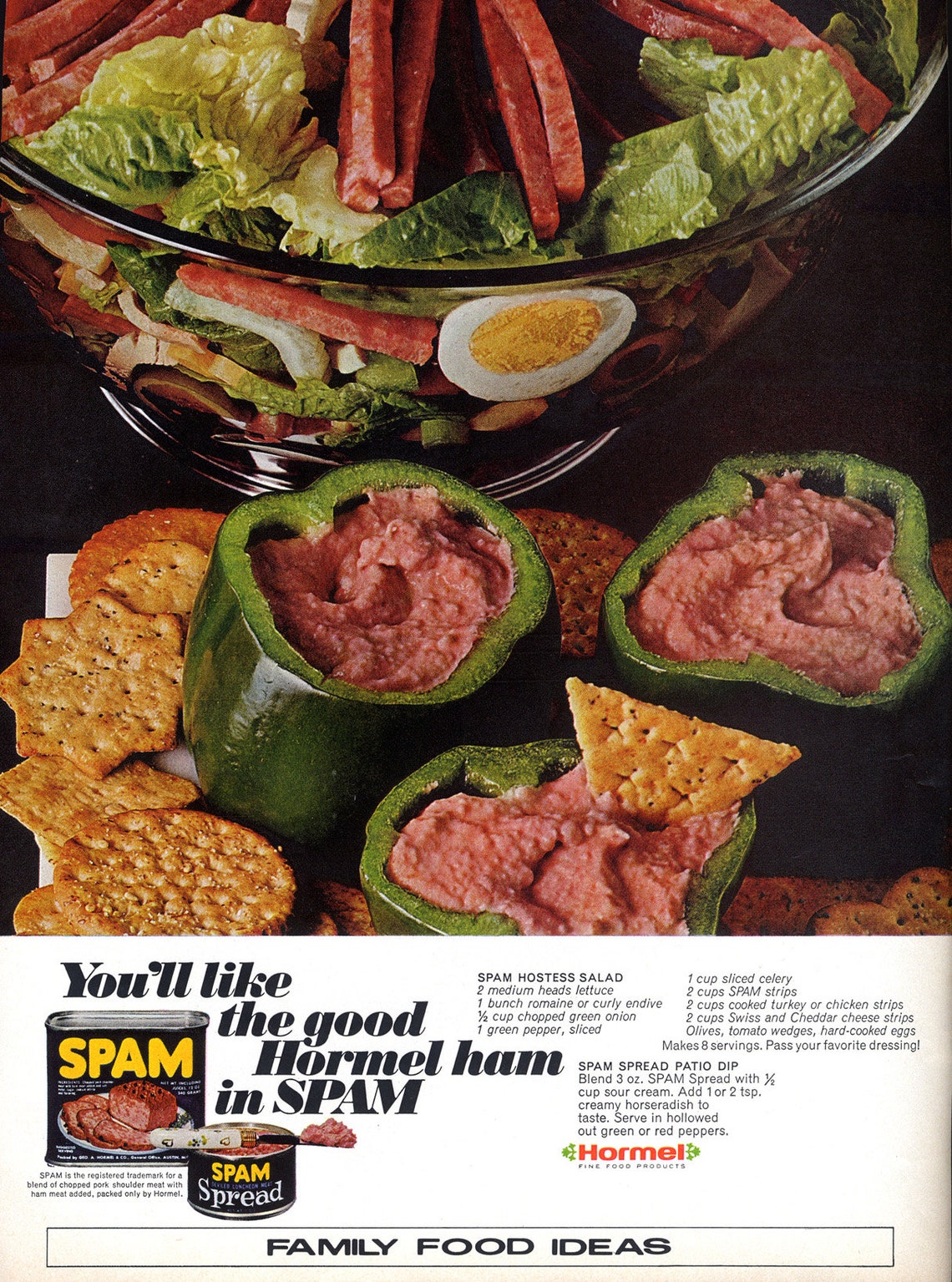 80 Mid-century Regrettable Buffet Foods Illustrations - Spam, Things ...