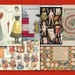 1200 Large Vintage Paper Doll and Cutout Toys Illustrations - Digital ...