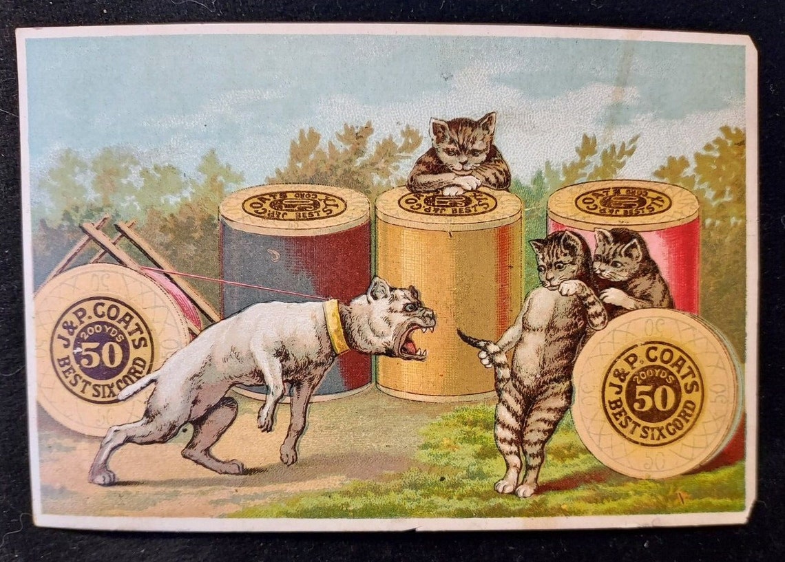 The Victorian Seamstress - 195 Vintage Victorian Trade Card and Ad ...