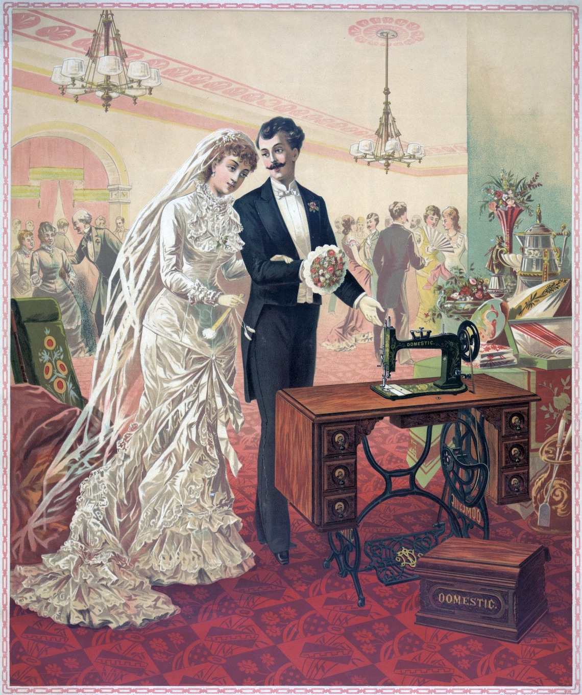 125 Vintage Bride Illustrations- From New Bride to Expert Homemaker ...