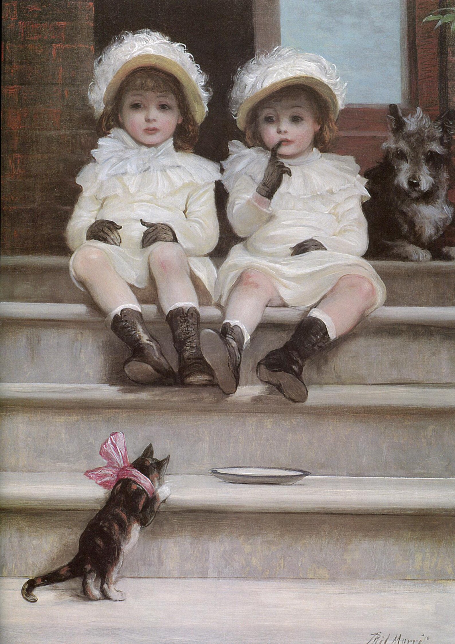 19th C. Paintings of Victorian Women and Children - 1,300 Images for ...