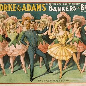 120 Victorian Theatrical Posters - Vintage Illustrations of Victorian ...