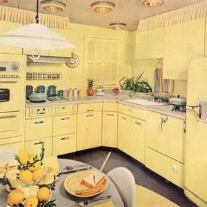 Curated Collection of 1,535 Large Vintage Ad Illustrations - Living the ...