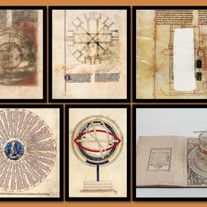 400 Medieval Manuscripts - Astronomy and Cosmography - 12th to 17th C ...