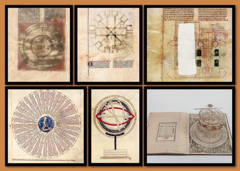 400 Medieval Manuscripts - Astronomy and Cosmography - 12th to 17th C ...