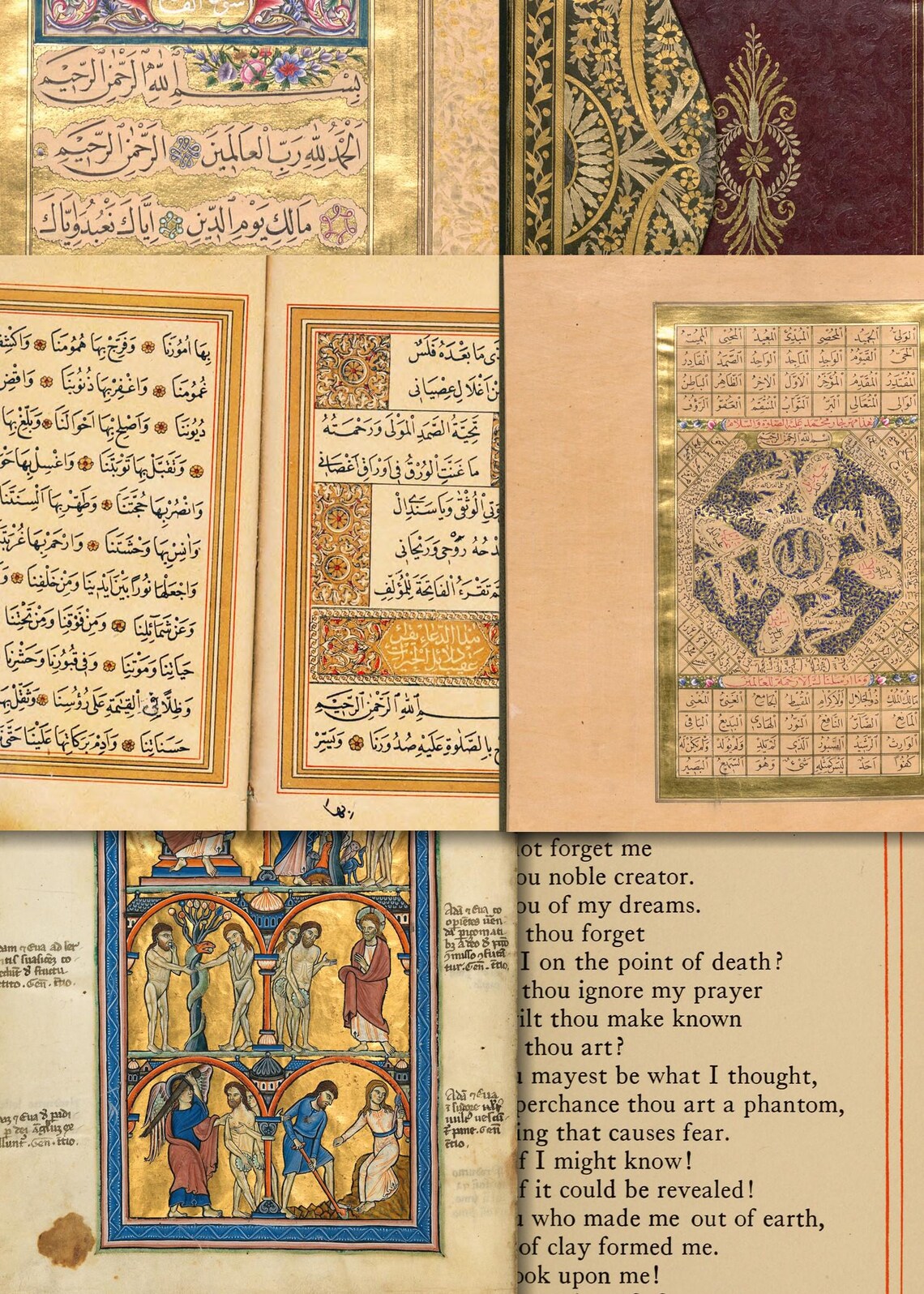 465 Pages From Historic and Ancient Bibles, Prayer Books, Medieval ...