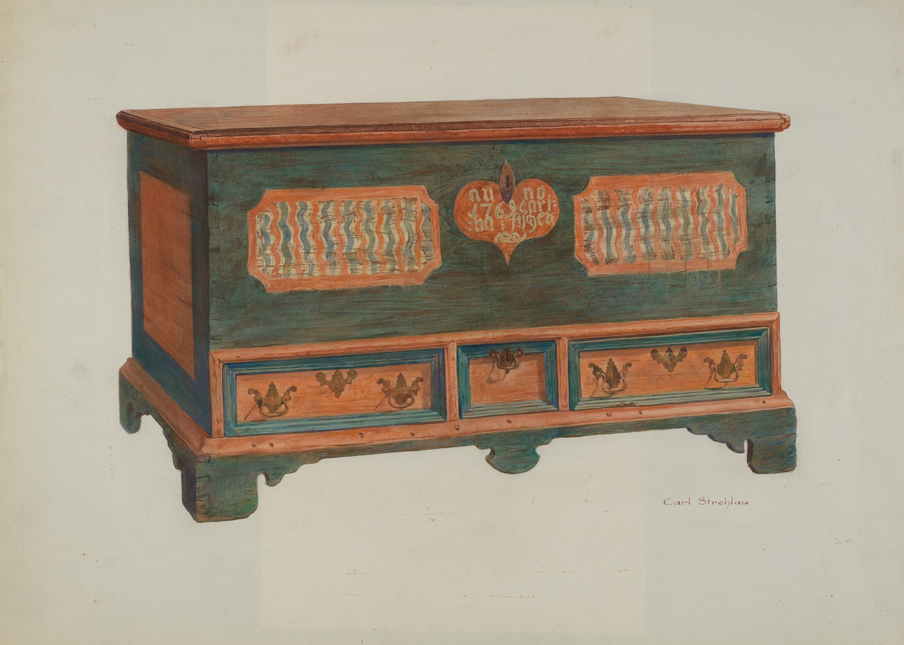 Early American Art, Culture and Design - 555 Drawings of Historic ...