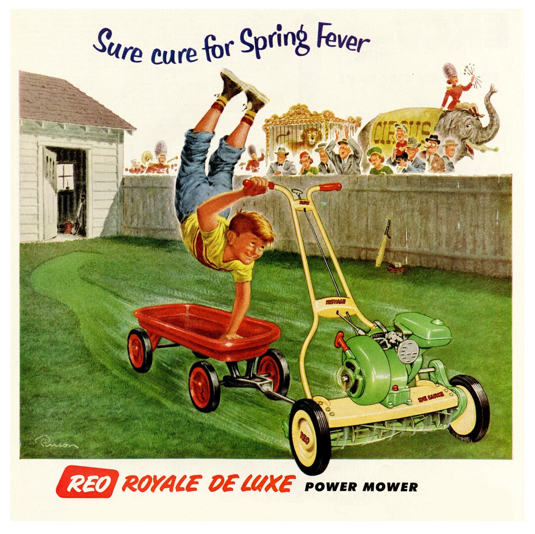 100 Retro 50's Ad Illustrations - A Large Assortment of All Manner of ...