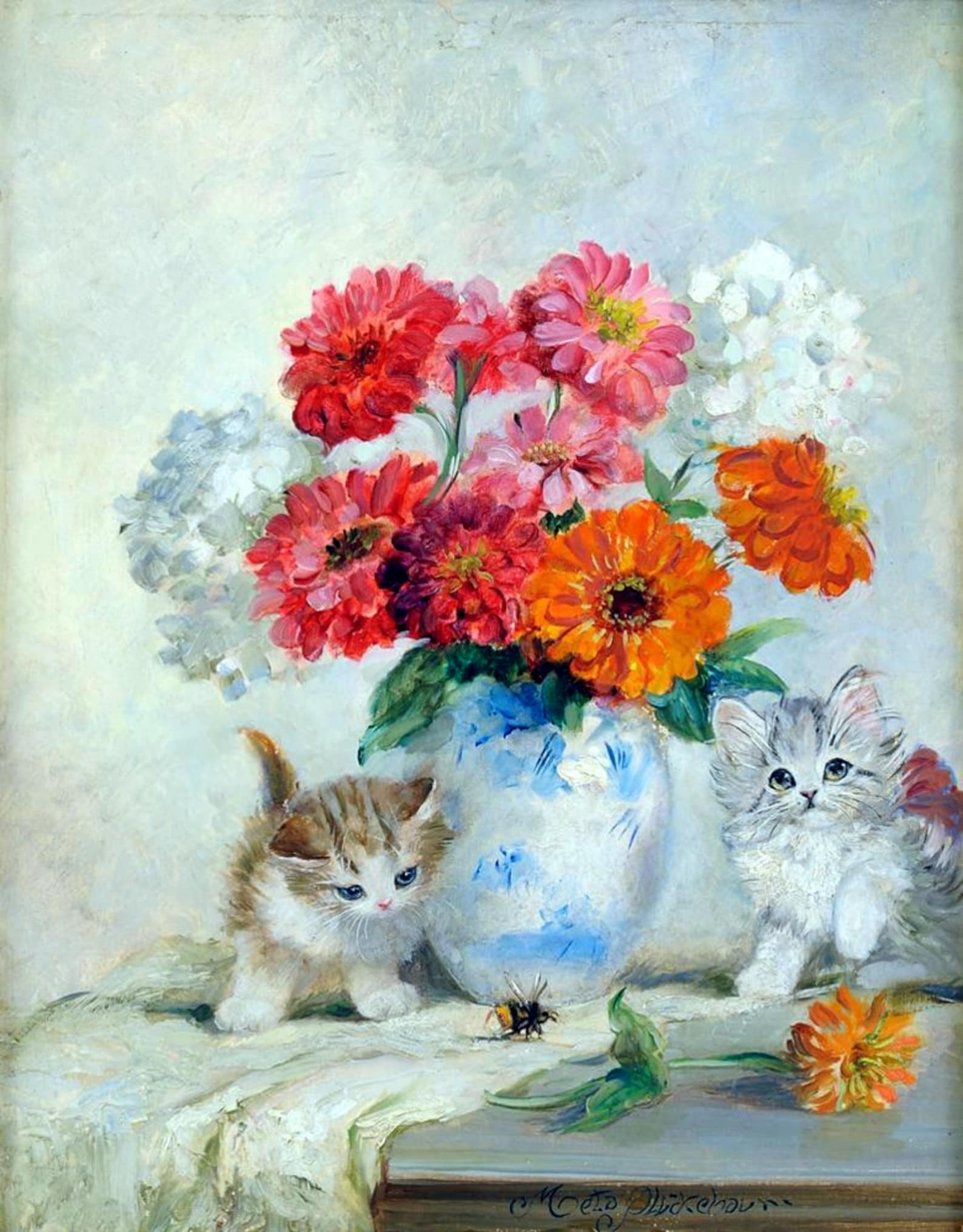 140 Flamboyant Victorian Floral Arrangements - Etsy